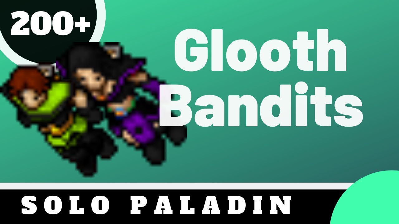 Glooth Bandits for Paladins [Tibia Solo Hunt] - YouTube