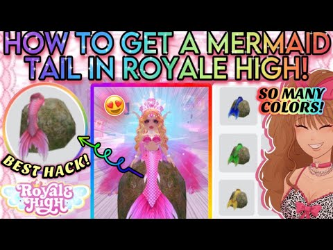 🧜‍♀️BEST SUMMER RH HACK! How to get a MERMAID TAIL! 😱 || Royale High 🏰 ...