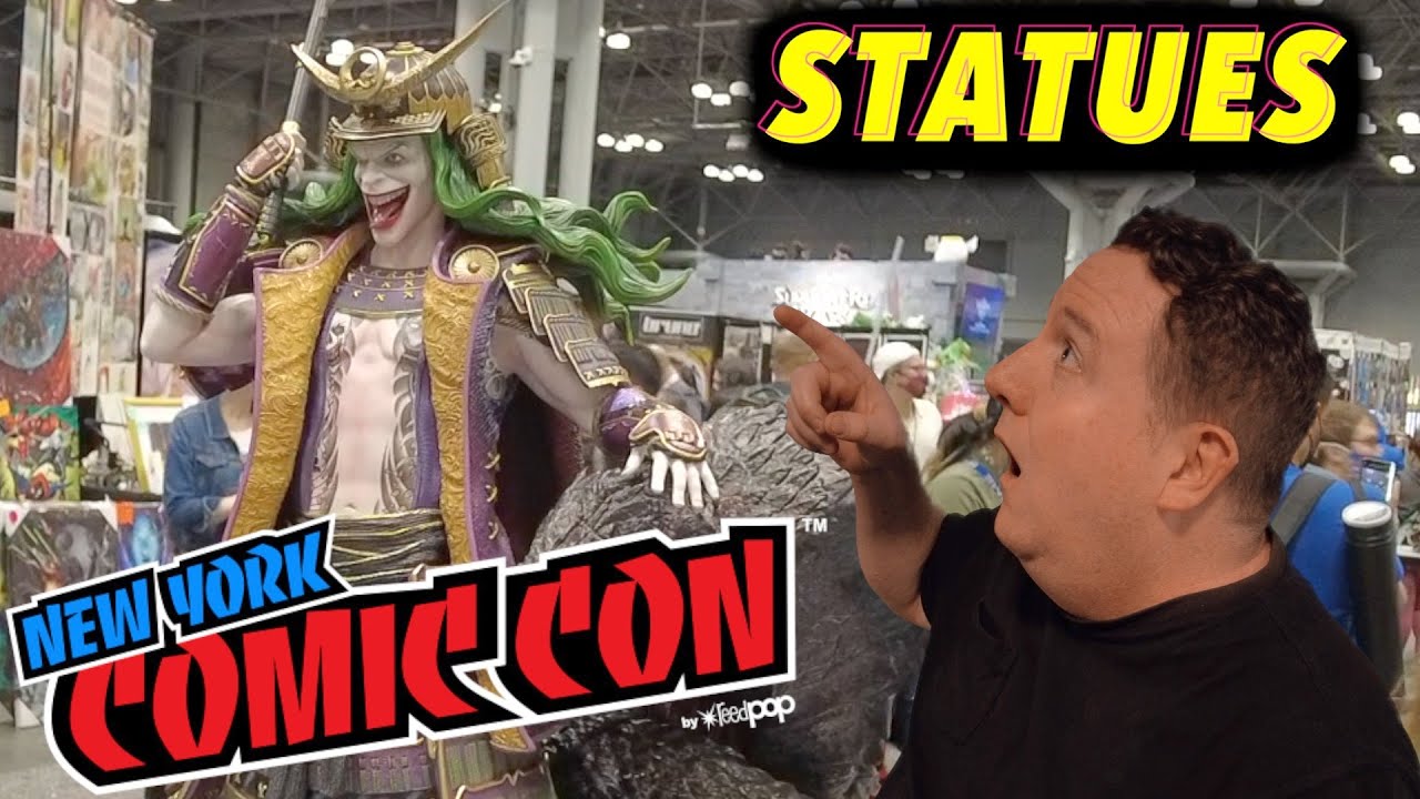What I found at NEW YORK COMIC CON -- STATUES | Javits Center, 2021 ...