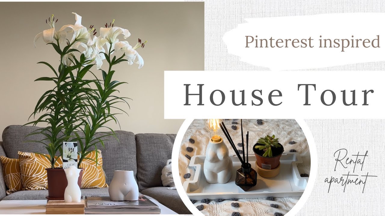 HOUSE TOUR | Pinterest Inspired Interior | Rental Apartment - YouTube