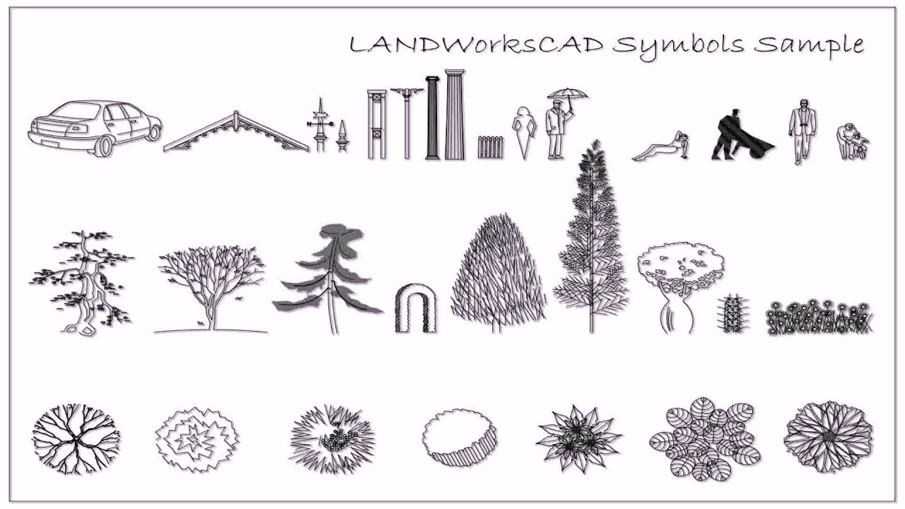 Autocad Lt Landscape Design - YouTube