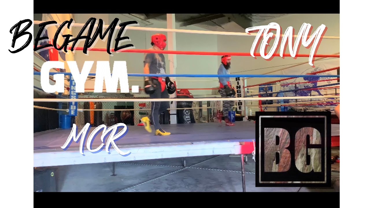 Boxing Sparring at BeGame Tony and MCR music from "Cheeba Hawk ...