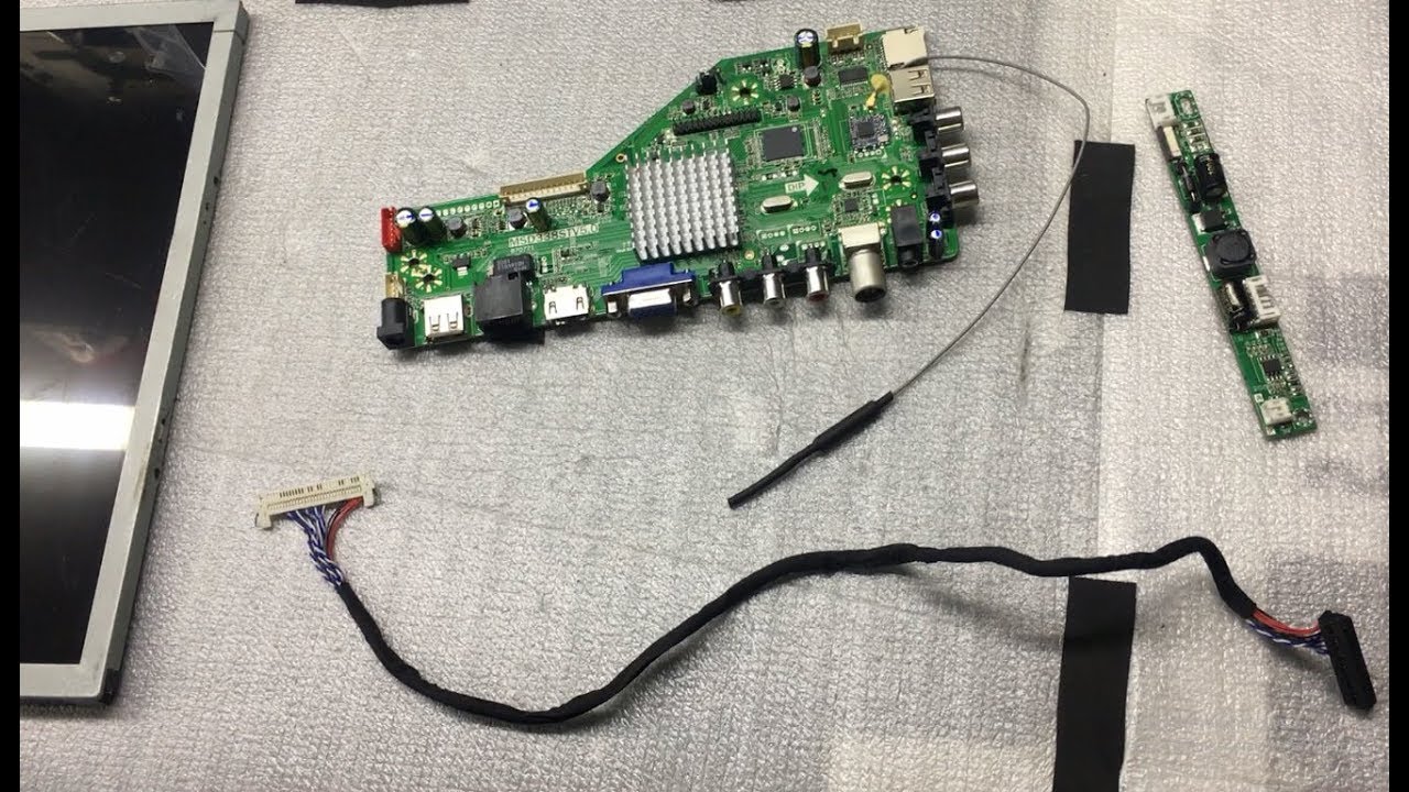 How to Setup a Android Motherboard on a Panel. - YouTube