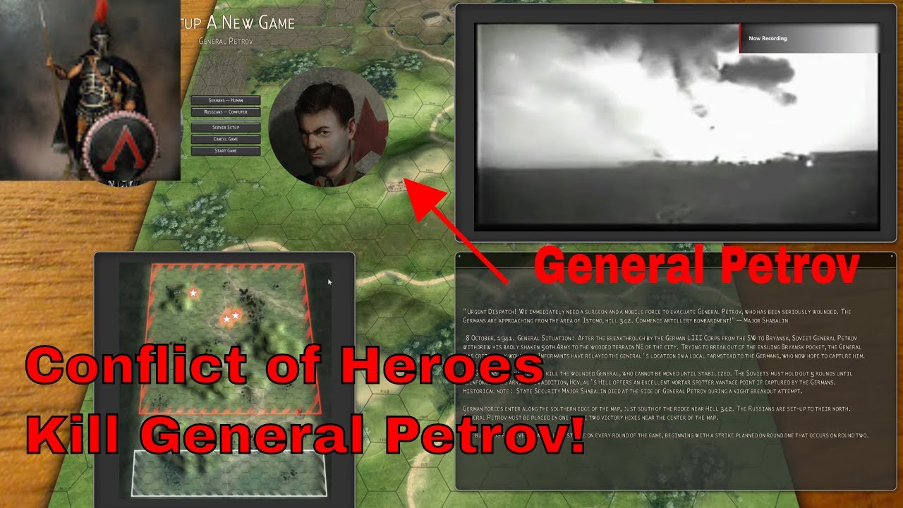 Conflict of Heroes - Kill General Petrov! - YouTube