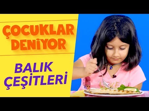 Çocuklar Balık Çeşitlerini Deniyor!