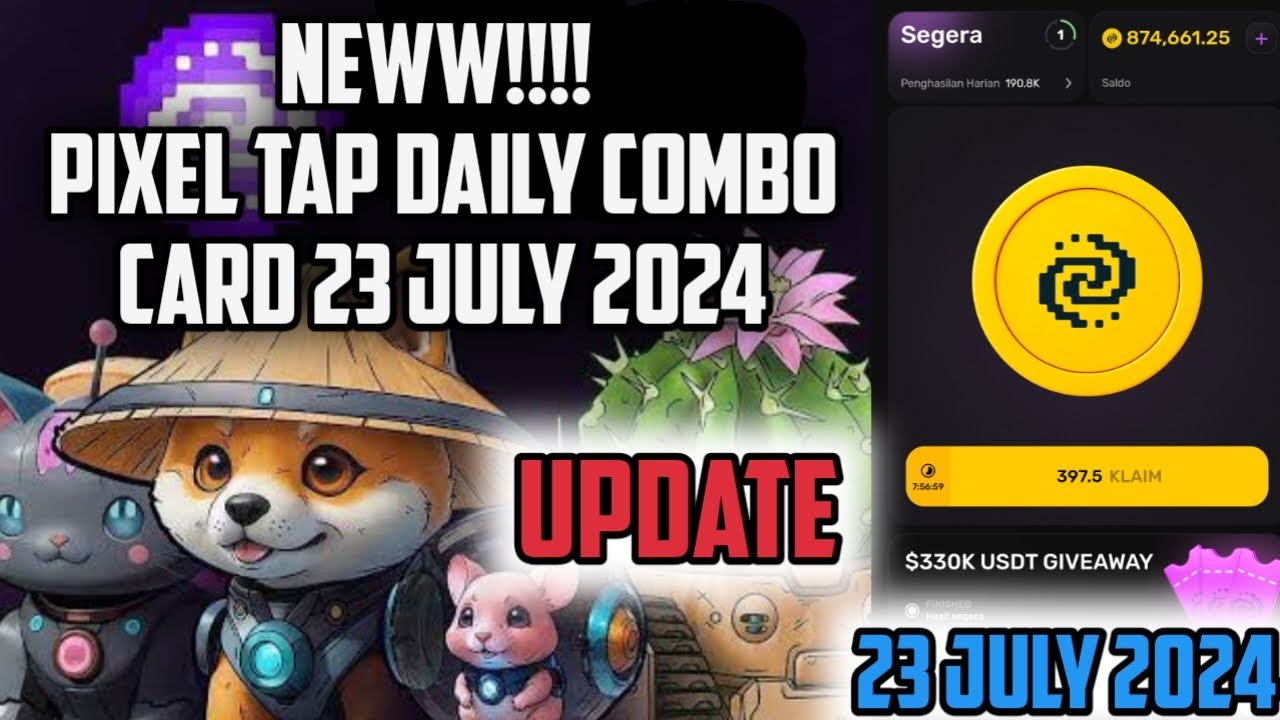Pixel Tap By Pixelverse Daily Combo | Pixelverse Daily Combo Today ...