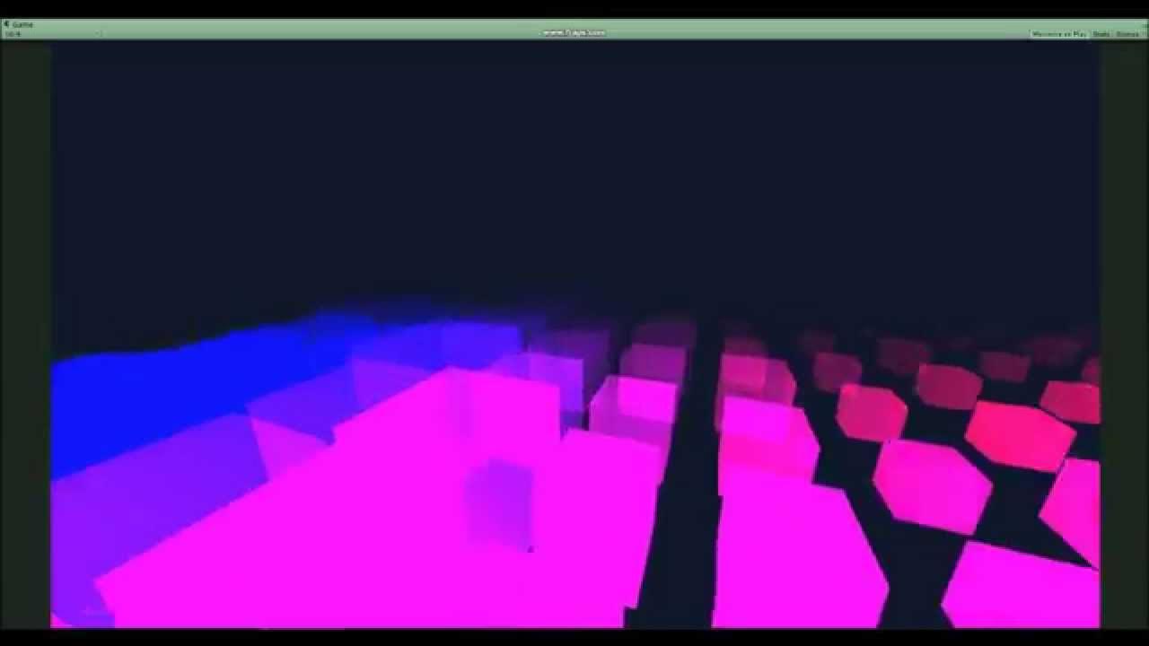 Unity Audio Visualizer Test - YouTube