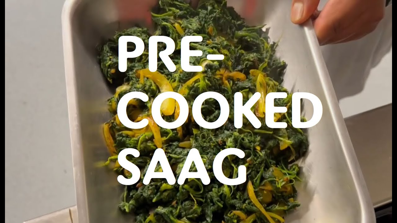 How To Make Pre-Cooked Saag Restaurant Style - YouTube
