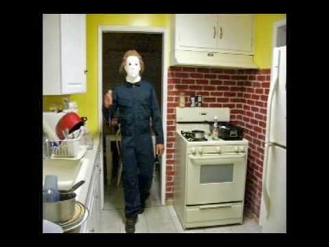 Michael Myers in a good mood.....to dance(halloween) - YouTube