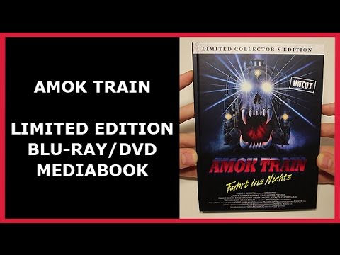 AMOK TRAIN - LIMITED BLU-RAY/DVD MEDIABOOK UNBOXING - COVER C - YouTube