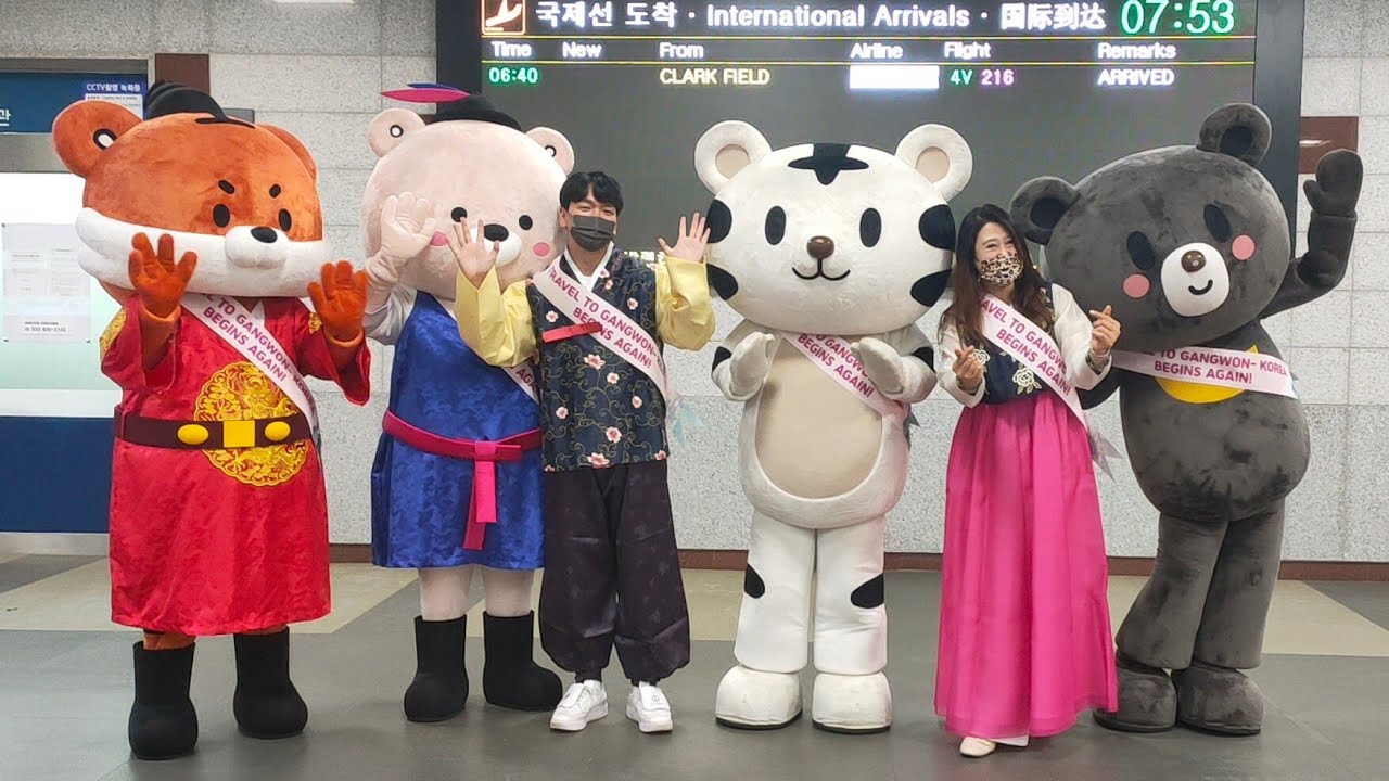 Fly Gangwon welcomes Filipino tourists at Yangyang International ...