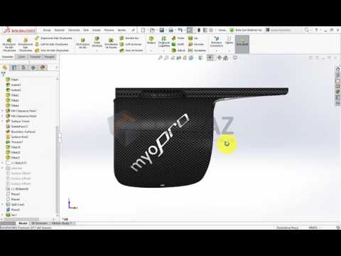SOLIDWORKS 2017 - Parça - Sar Komutunun Tüm Yüzeylerde Kullanımı
