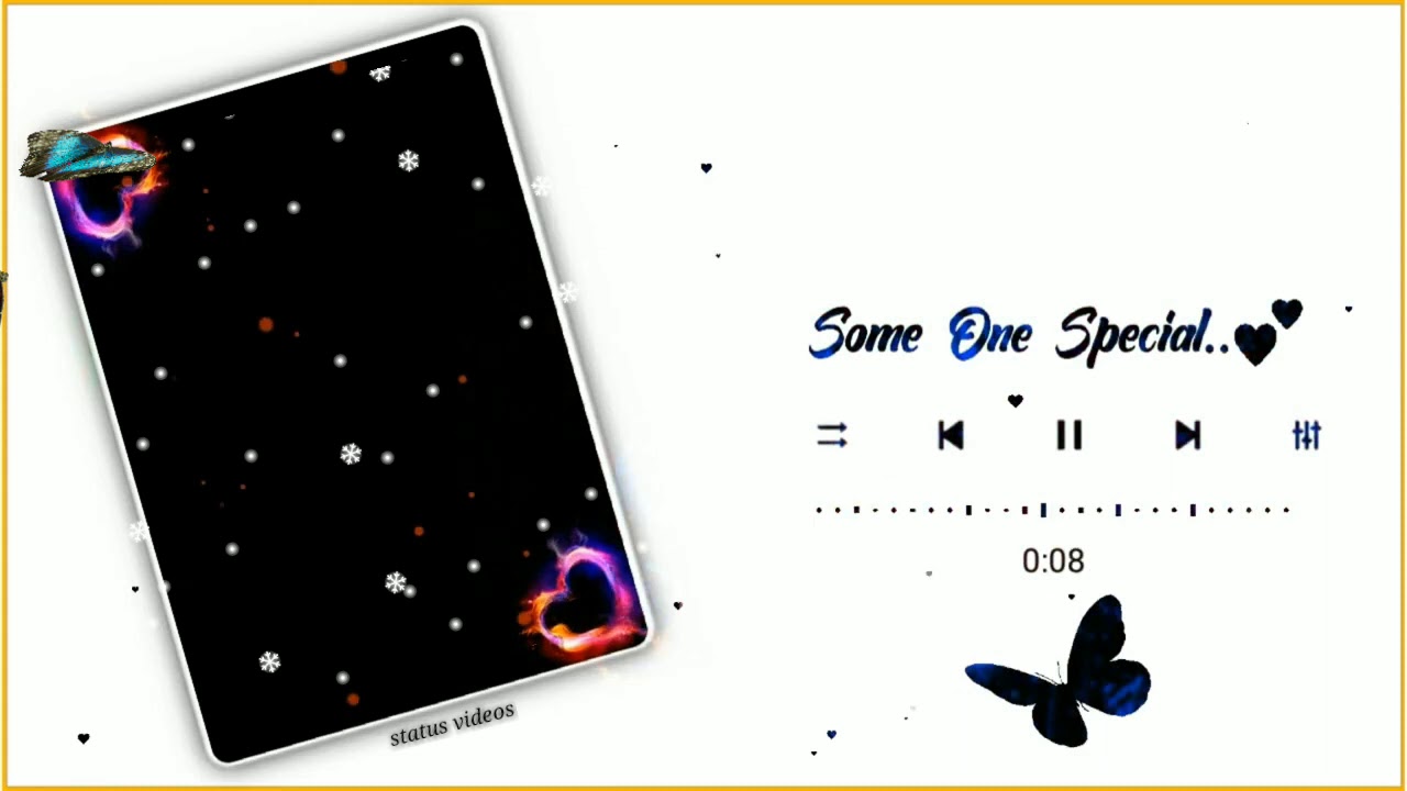 Avee player template background video - YouTube
