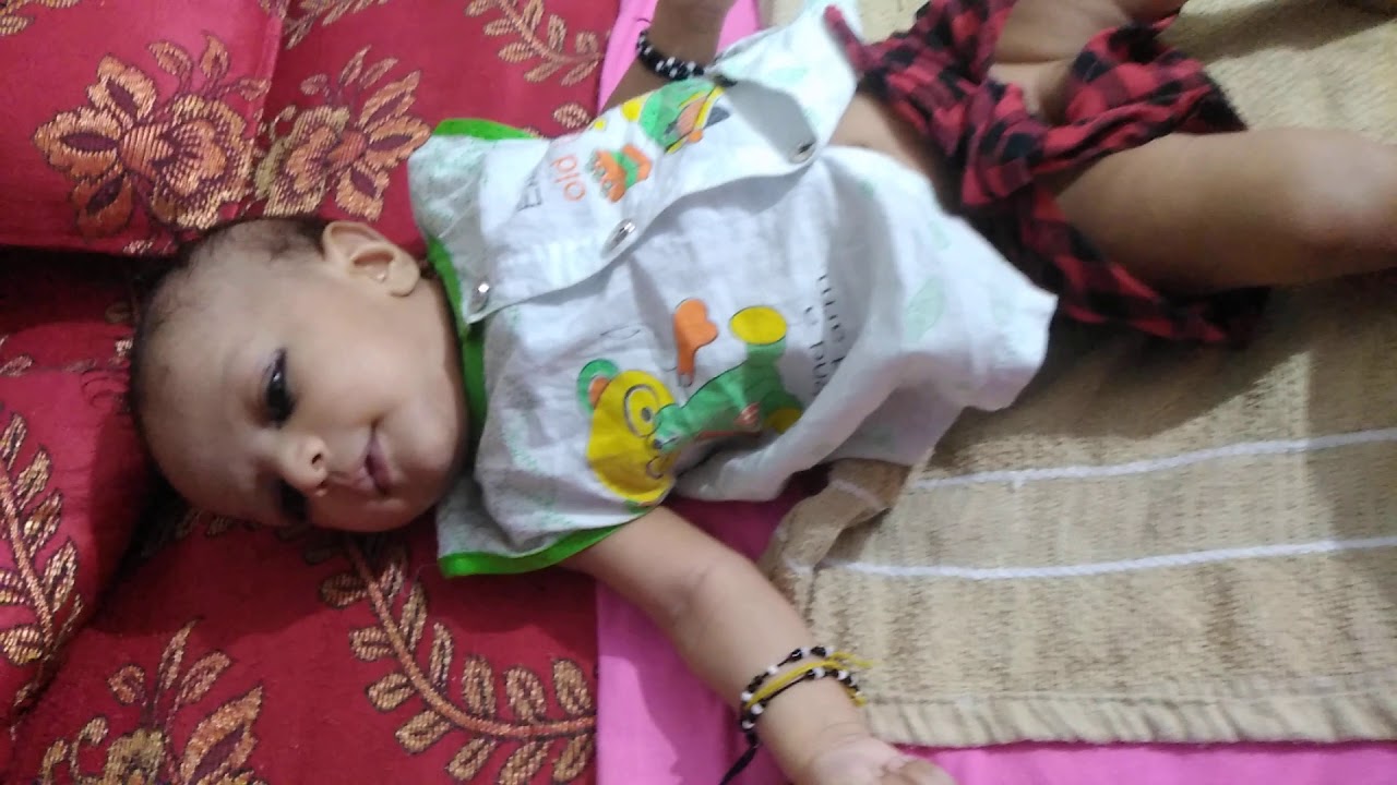 Cute baby vansh having langoti - YouTube