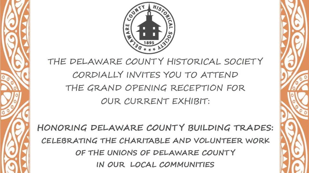 Delaware County Historical Society Union Representative Interviews ...