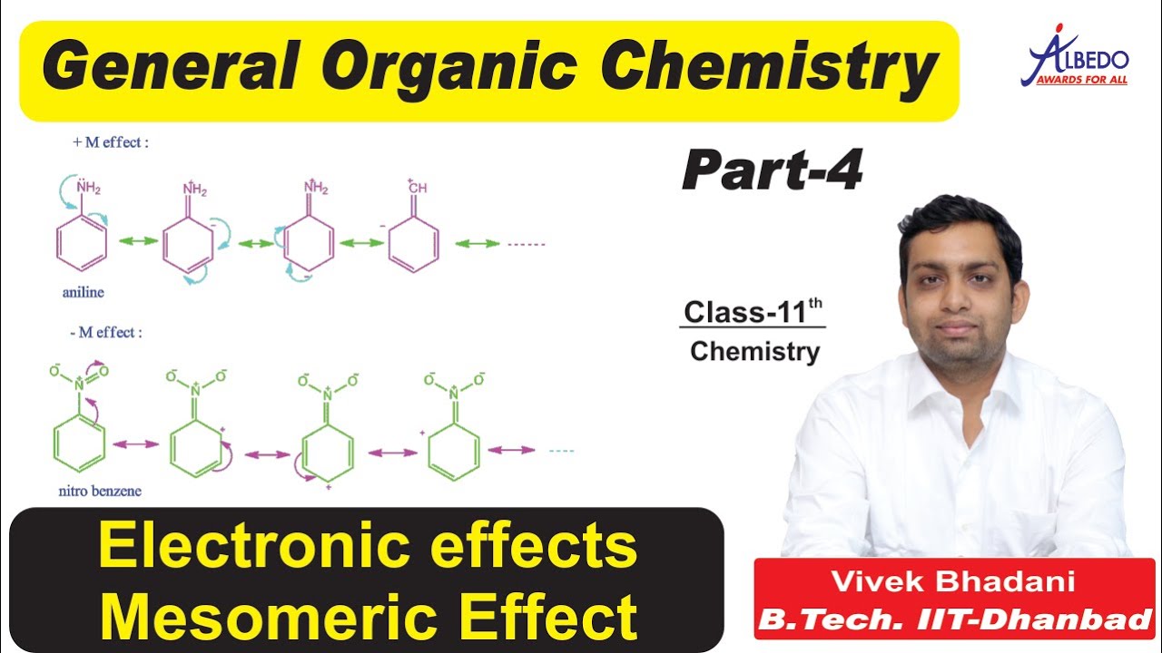 General Organic Chemistry (GOC) | Part-4 | Electronic effects ...