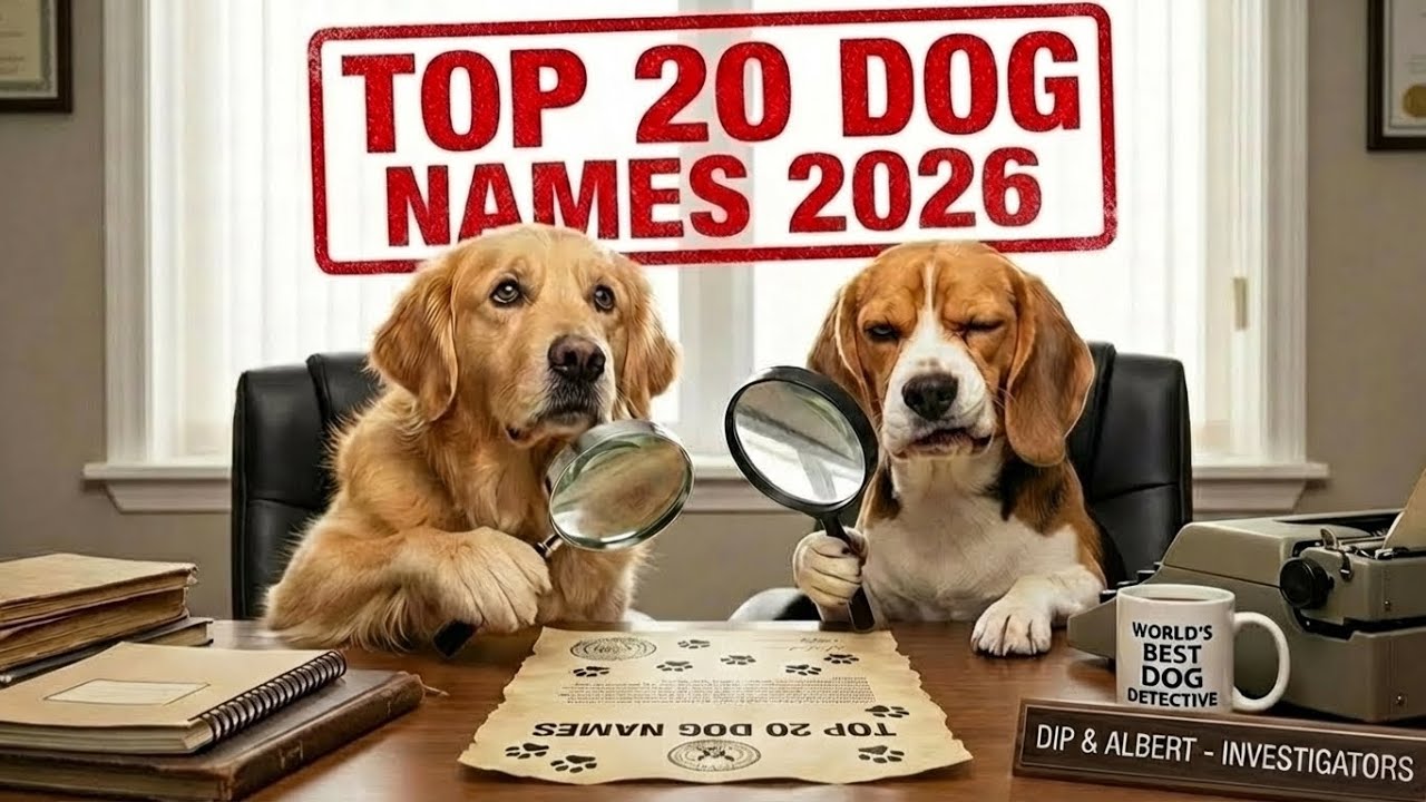Top 20 Dog Names 2026: What Your Dogs Name Really Means - YouTube