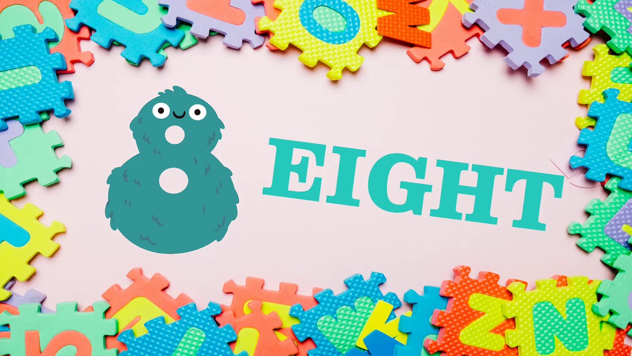 8 number animation - YouTube