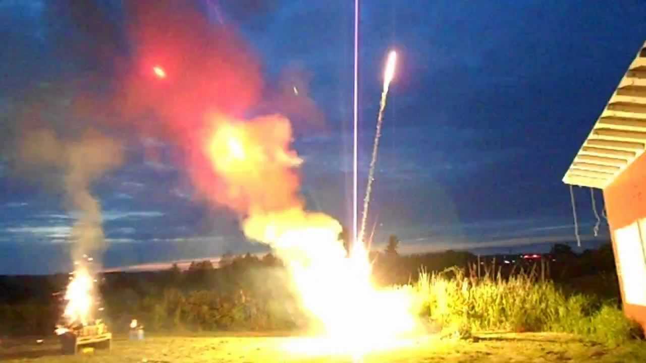 Huge Firework Tank Battle - NPA Spring Shoot 2012 - YouTube