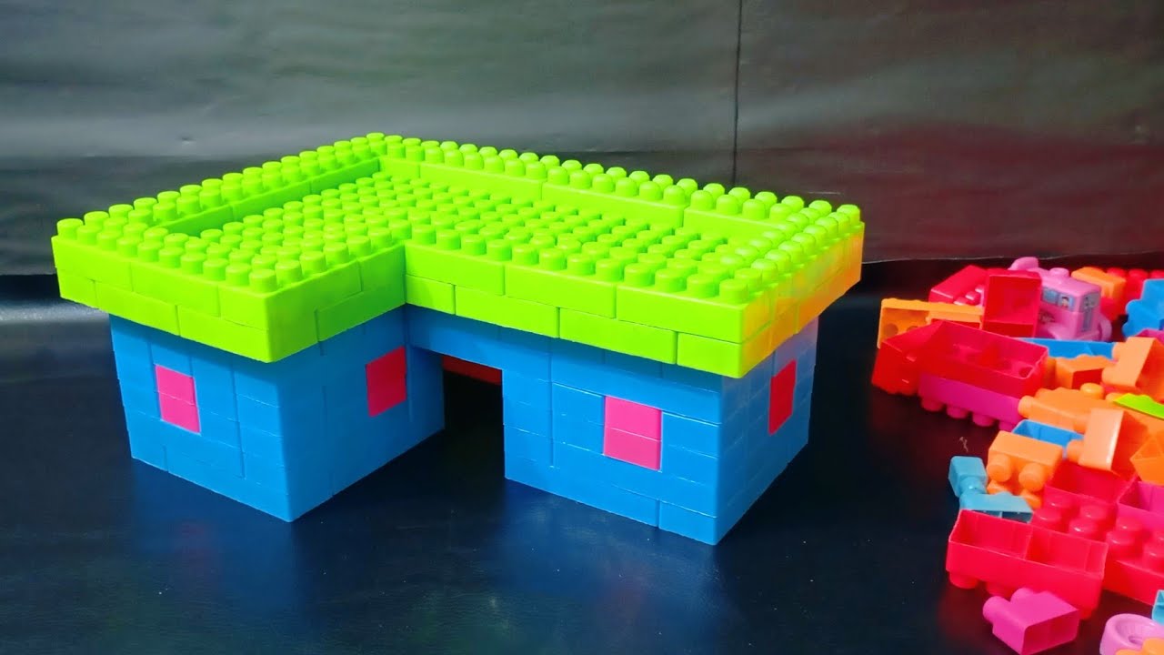Satisfying DIY Lego Big House | ASMR Building Blocks #buildingblocks ...