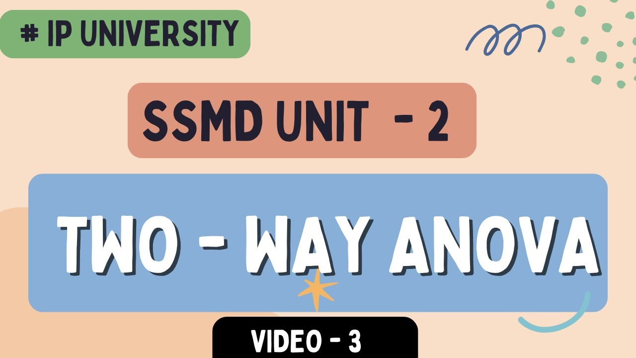 Two-Way ANOVA Explained with Examples | Statistics Made Easy for Beginners - YouTube