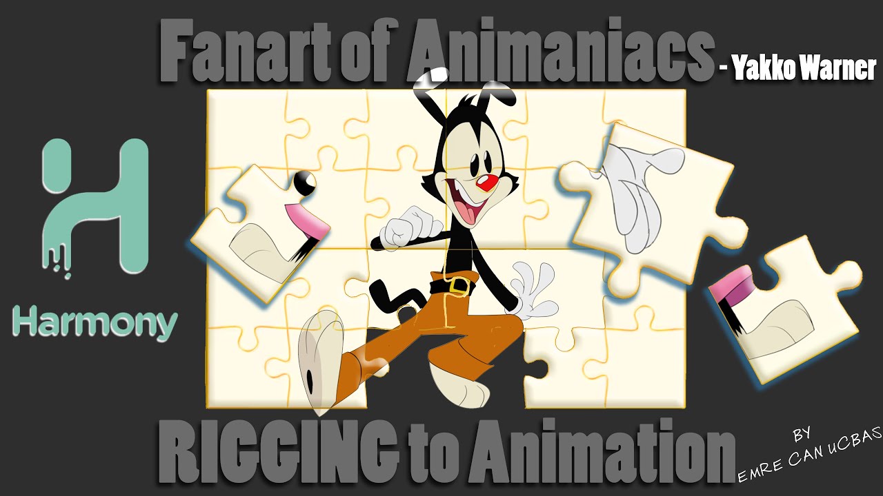 Toon Boom Harmony Rig- Fun Art of The Animaniacs #YAKKOWARNER - YouTube