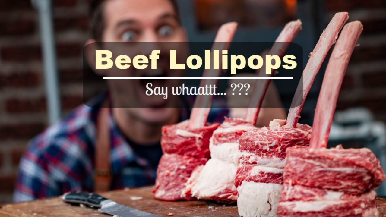 Is this ... the new BBQ Hype?? Beef Lollipops!!! - YouTube
