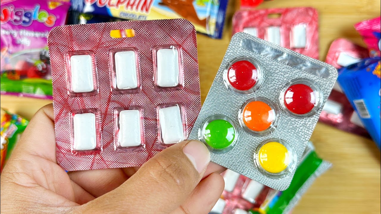 Sweet Button Bubble gums | Cute Rainbow Chocolates and Lollipops ...