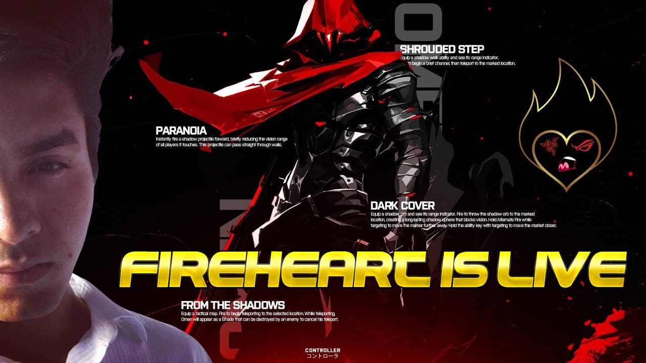 🔴VALORANT LIVE || OMEN MAIN & VOICE ACTOR || NOOB GAMEPLAY #8 - YouTube