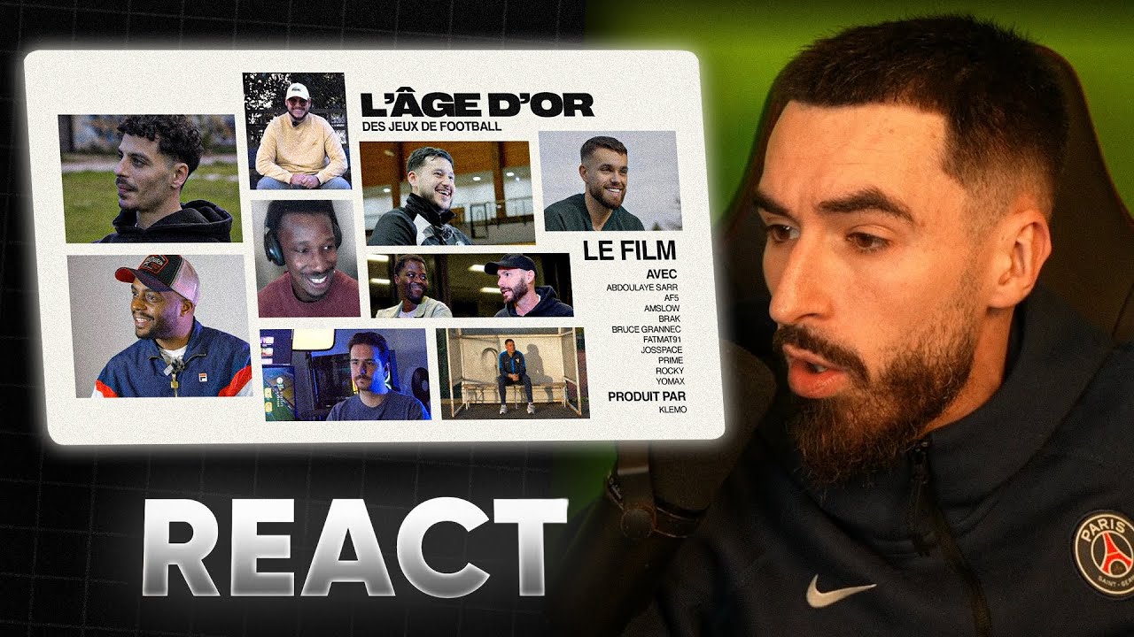 PFUT REACT "10 Youtubers FIFA me racontent l'Âge d'or des jeux de foot ...