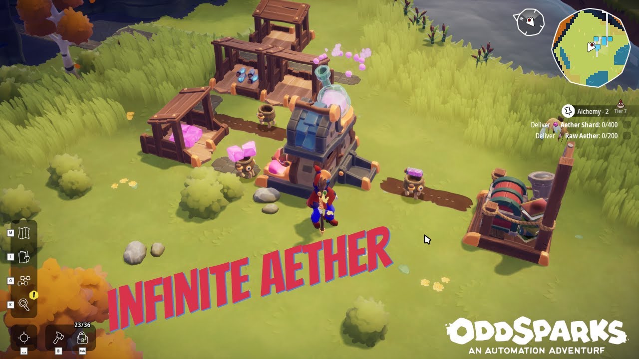 Infinite Aether Shards Through ALCHEMY | Oddsparks | Ep.17 - YouTube