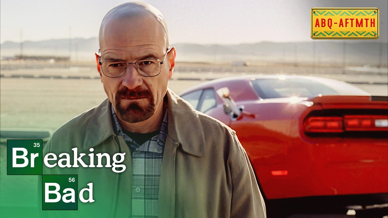 Walt Sets the Dodge Challenger on Fire | Breaking Bad - YouTube
