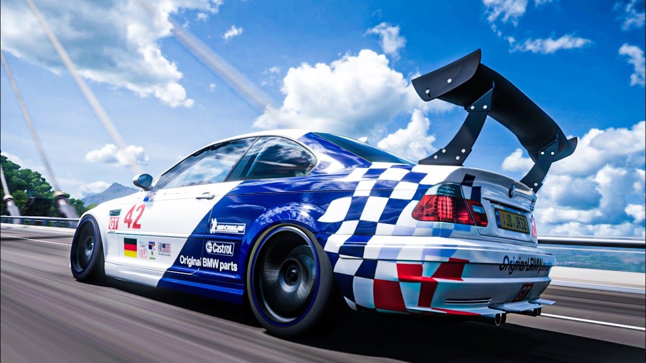 Forza Horizon 5 BMW M3 GTR Most Wanted sound - YouTube
