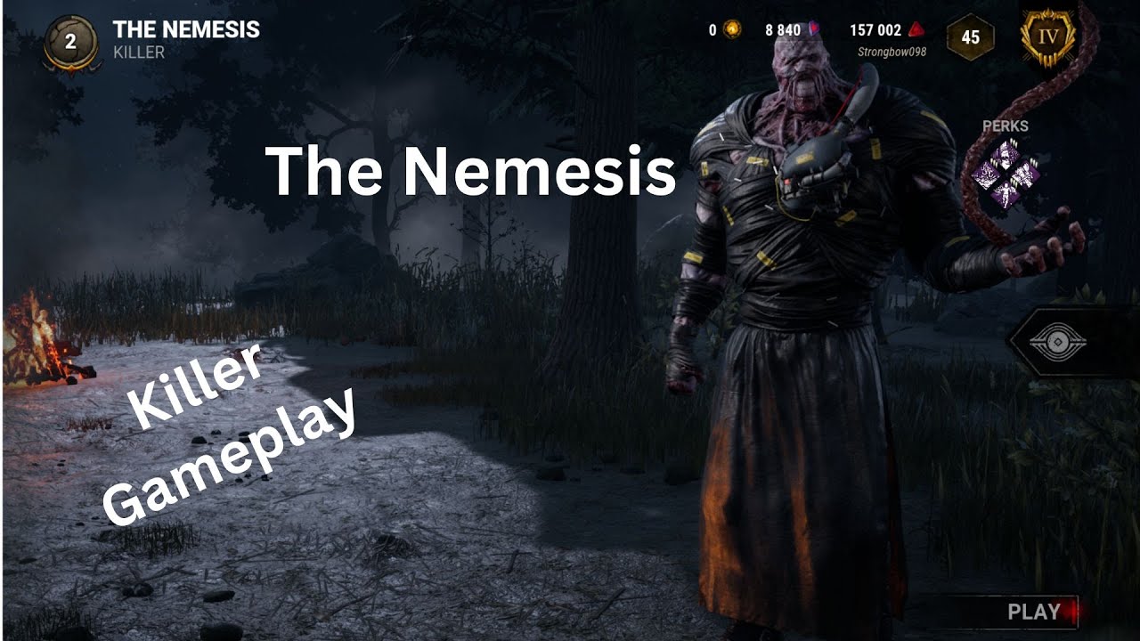 Dead by Daylight- The Nemesis Gameplay #1 (No Commentary) - YouTube