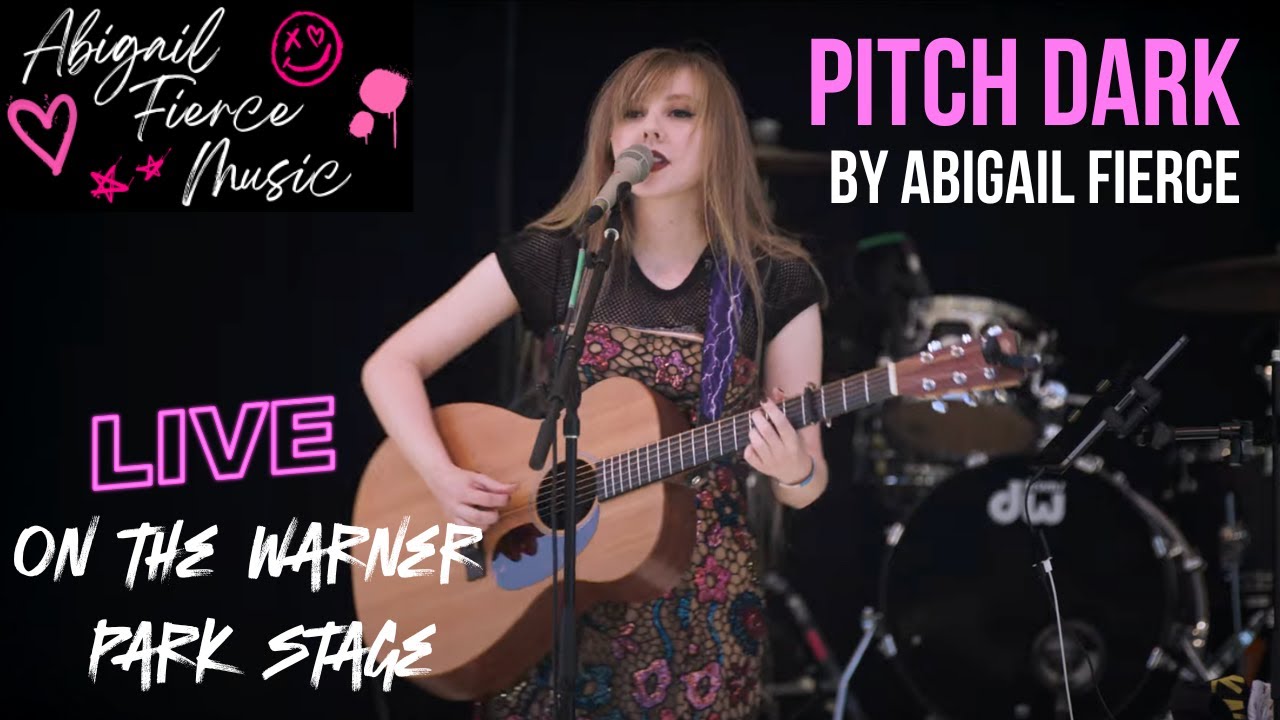 Abigail Fierce "Pitch Dark" - LIVE on the Warner Park Stage - YouTube