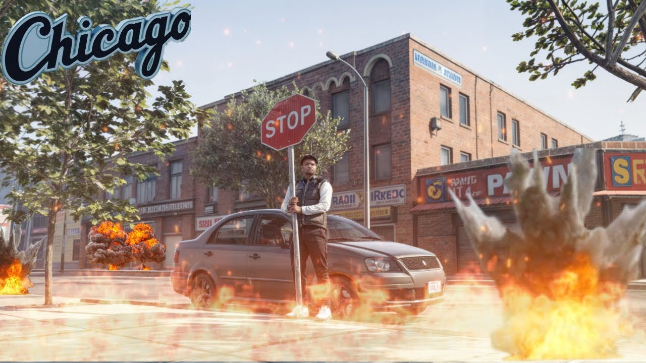 I WENT TO CHICAGO AND IT ENDED BAD !!! ( Grimy Chicago RP Episode 1 ...