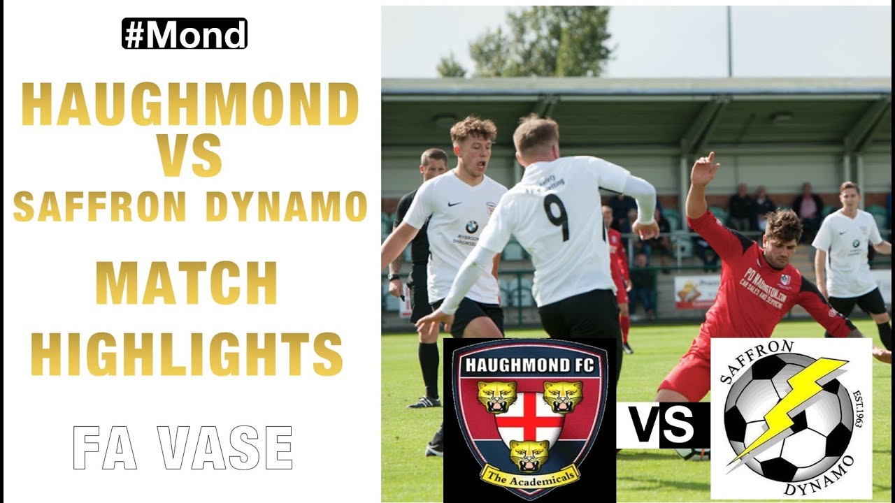FA Vase - Haughmond V Saffron Dynamo - Match Highlights - YouTube