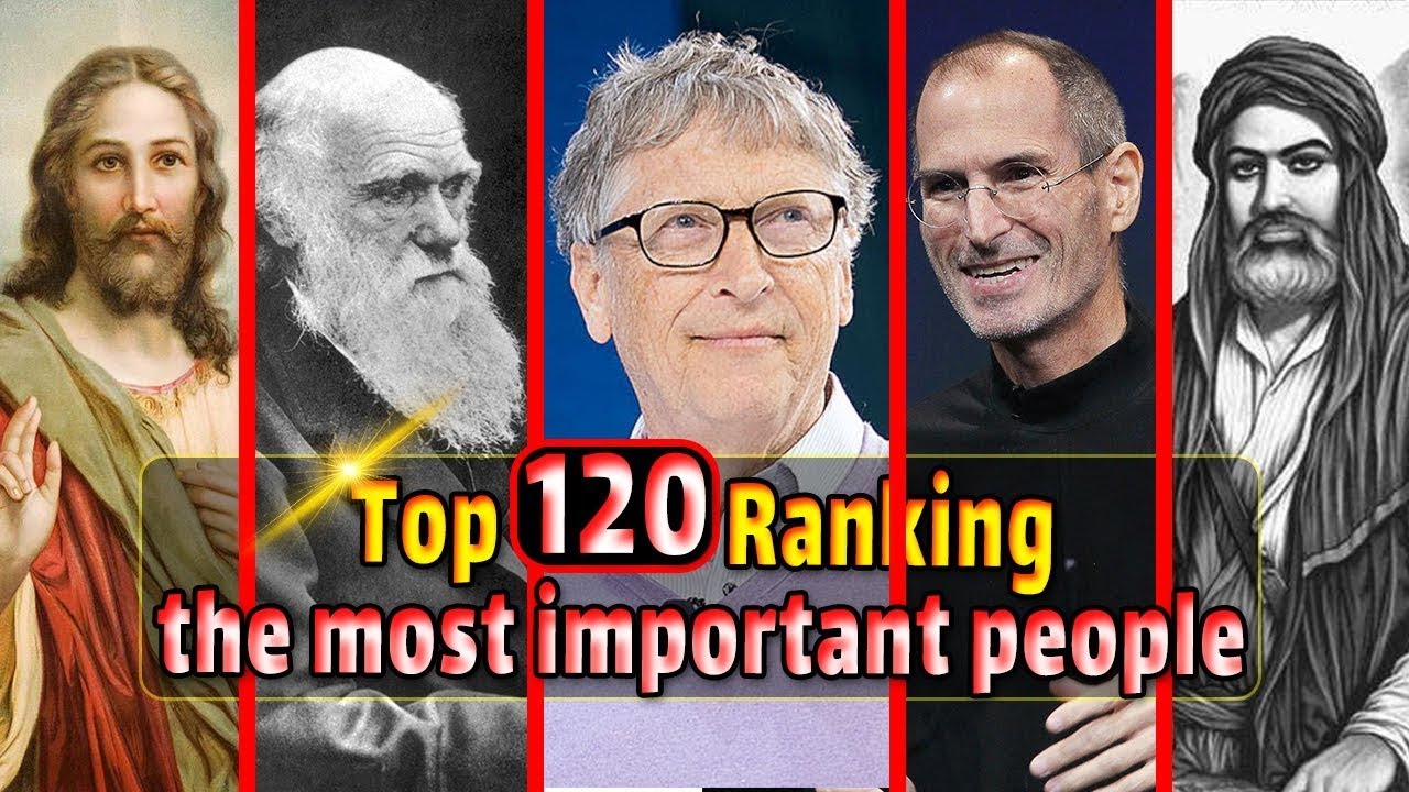 Top 120 Ranking of the most famous, influential and important people in ...