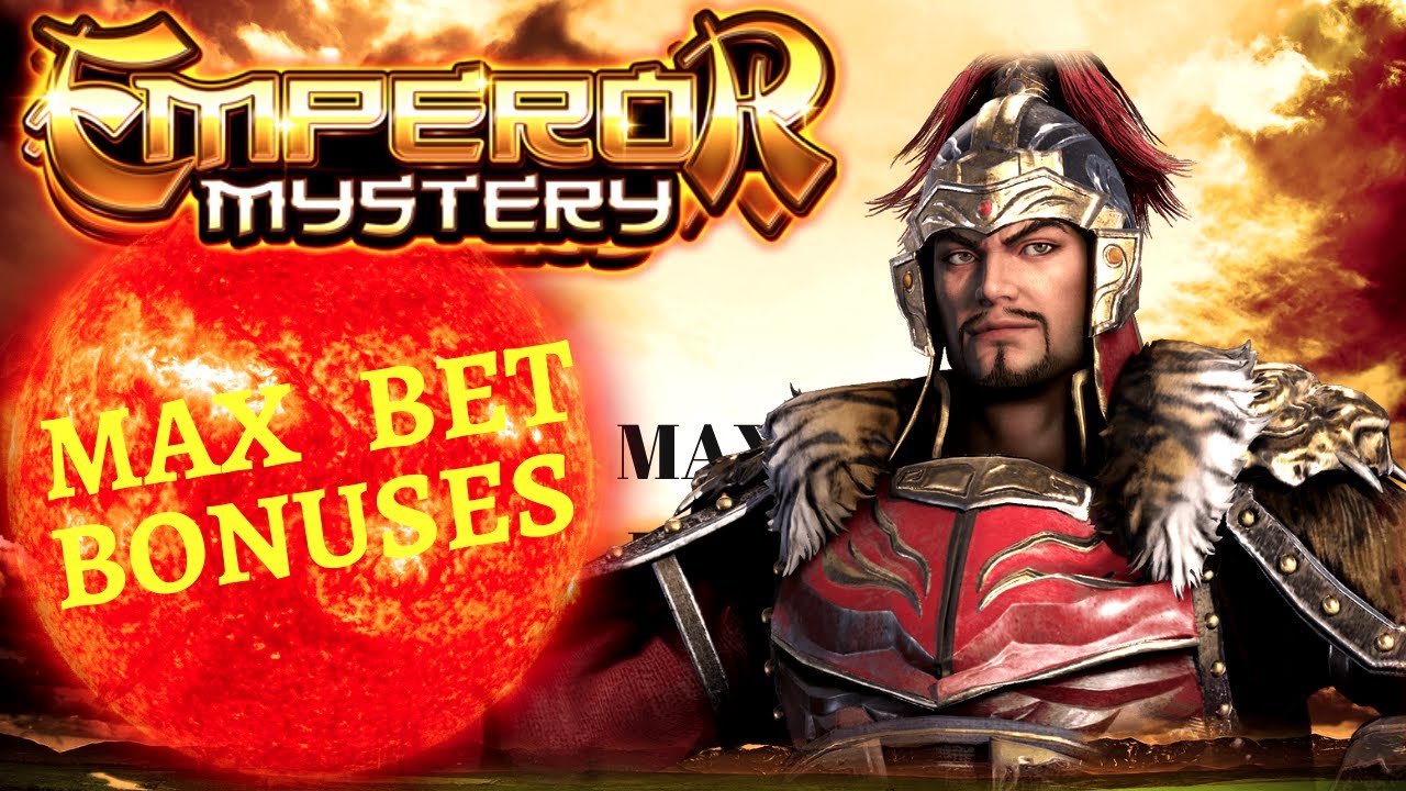 EMPEROR MYSTERY Slot Machine Max Bet Bonuses & BIG WIN ! Premiere ...