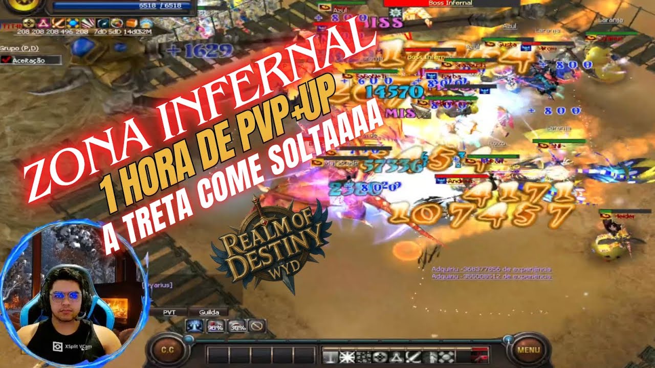 ZONA INFERNAL, ONDE O CAOS REINA ☠️ REALM OF DESTINY 🧐🍷👑 - YouTube