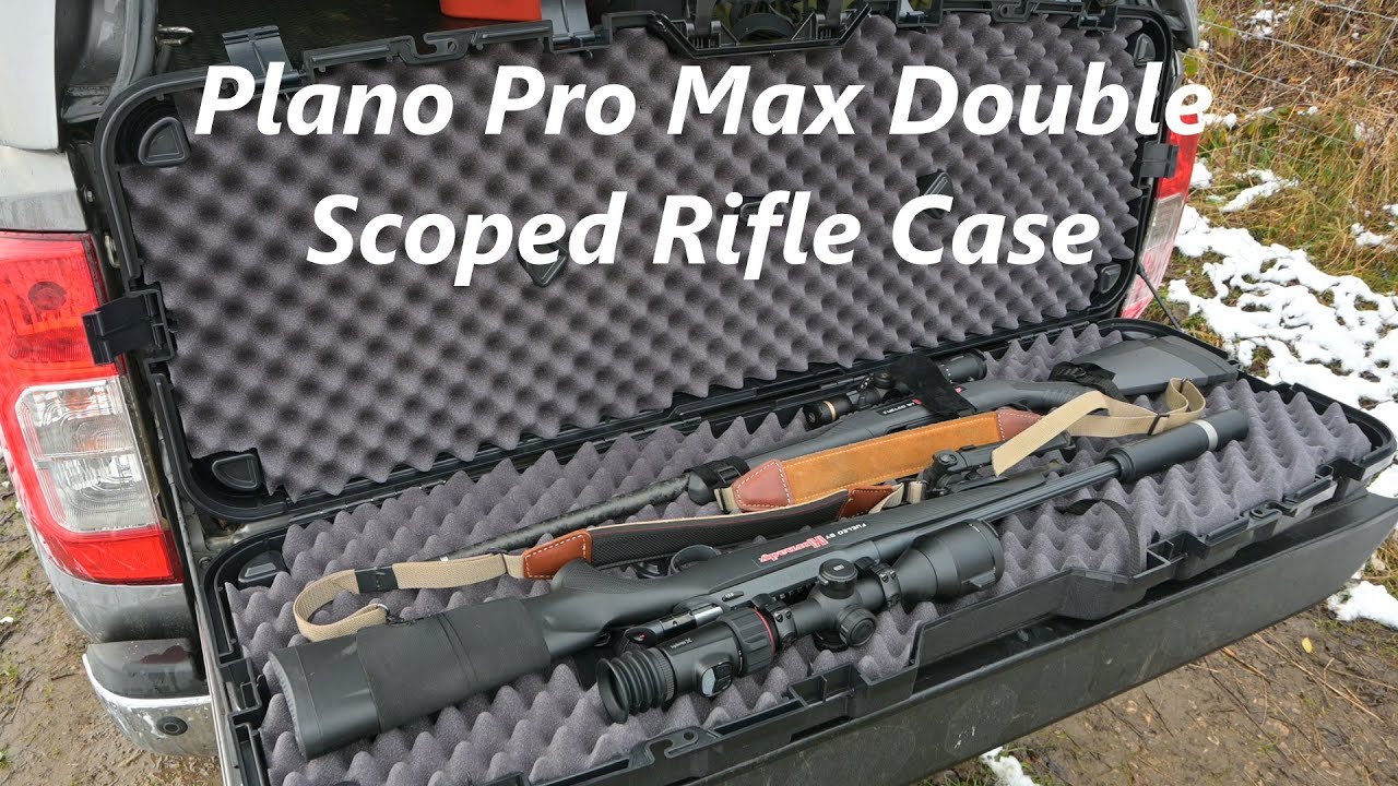 Plano Pro Max Double Scoped Rifle Case, will this fit your pride and ...