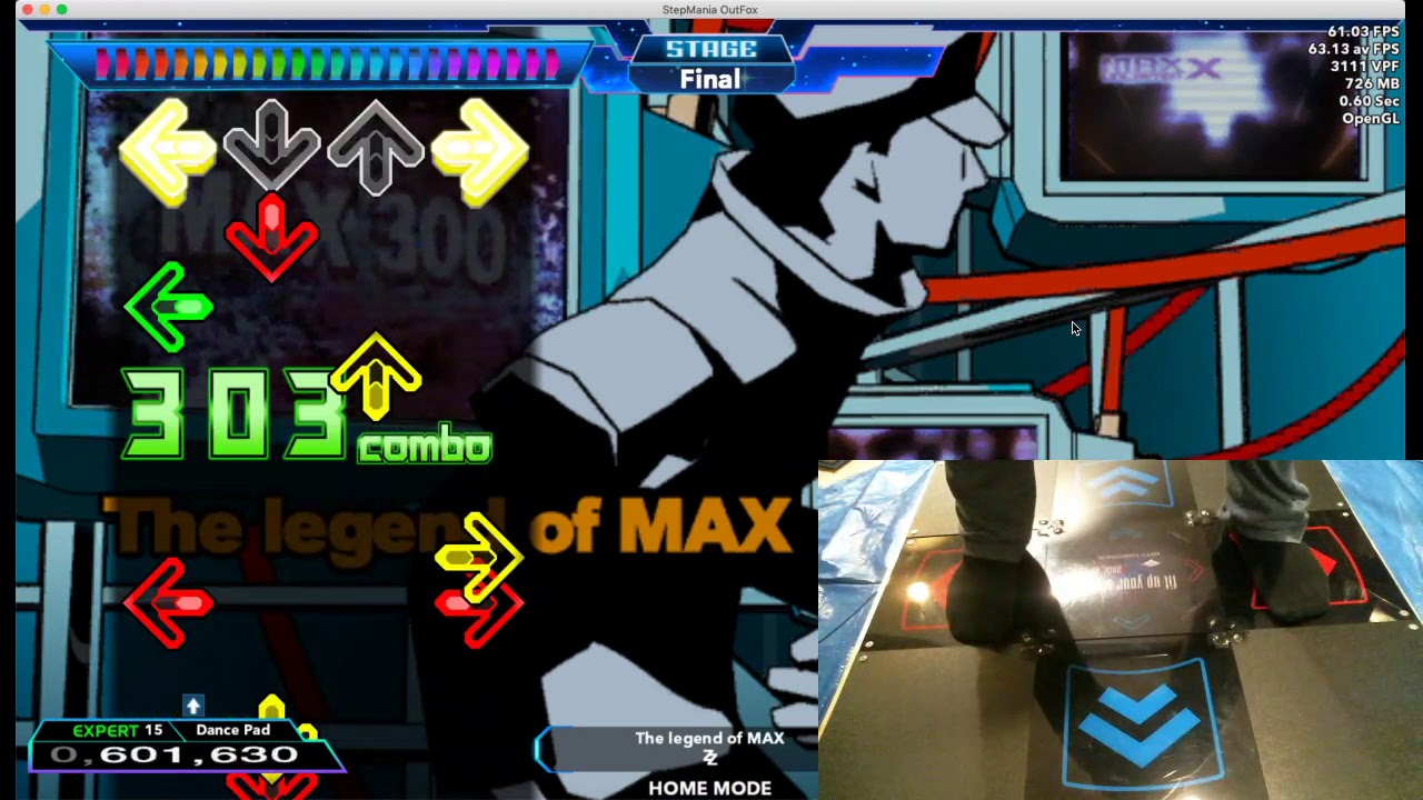 Stepmania/DDR - The Legend of MAX AAA (996910) - YouTube