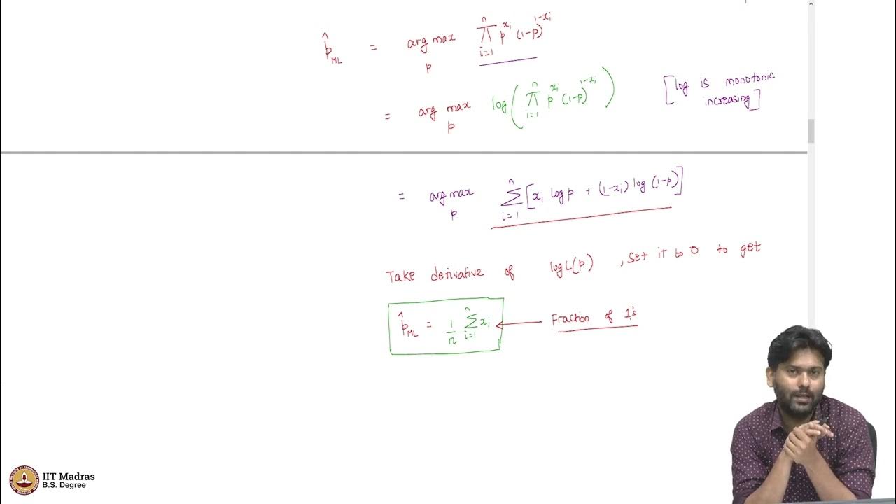 Maximum Likelihood Estimation Youtube