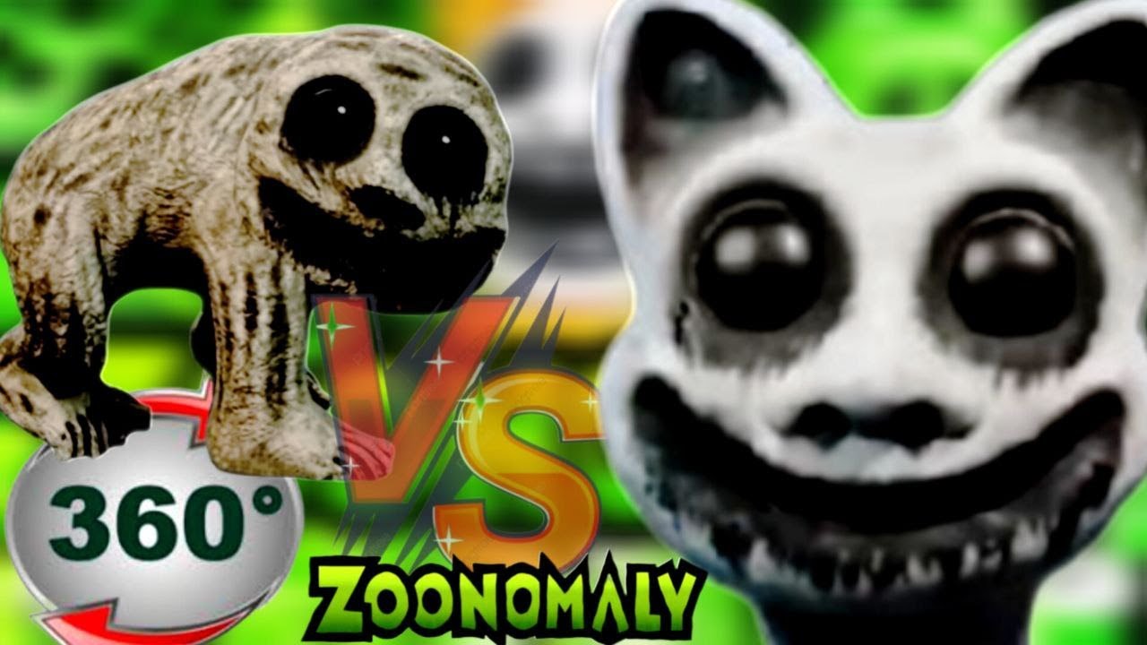 ZOONOMALY! Monster COW vs Slime cat! Magic VR 360! Game 154! - YouTube