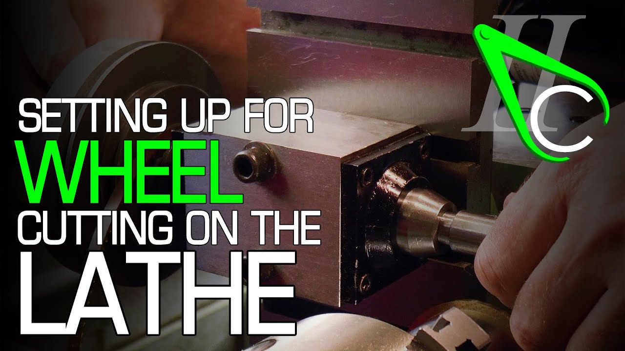 Setting Up For Wheel Cutting on the Lathe - YouTube