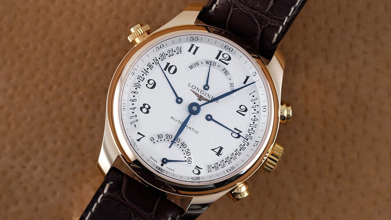 Longines浪琴錶-L27158783(092) - YouTube