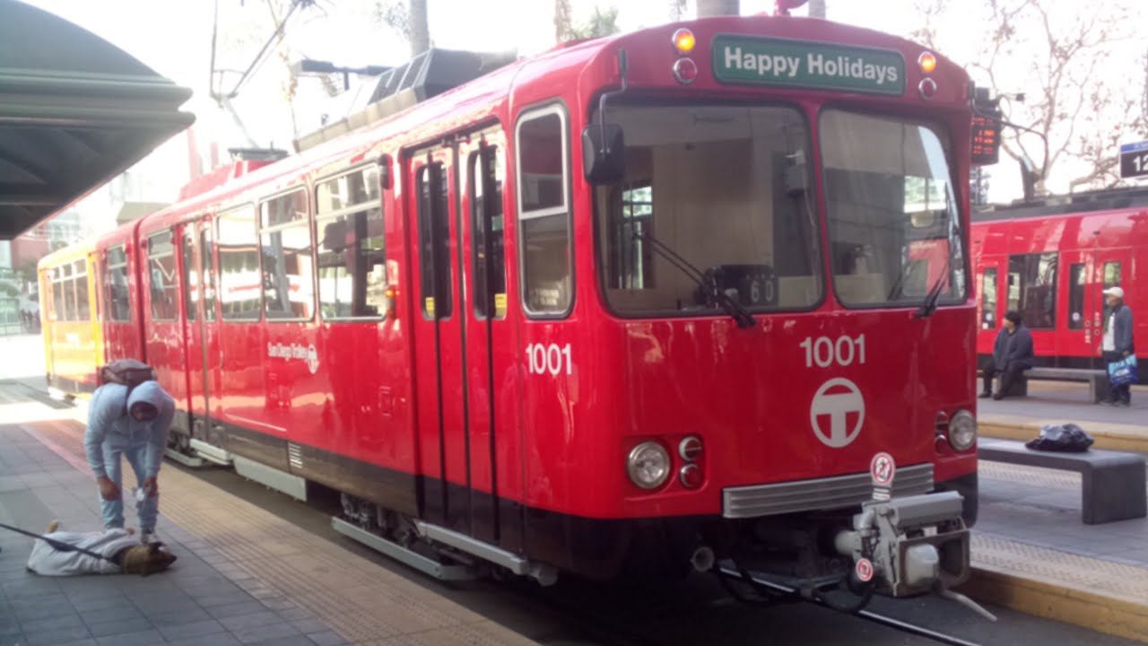 !!!RARE!!! |SDMTS 1981 Siemens Duewag U2 1001 on the silver line (PART ...