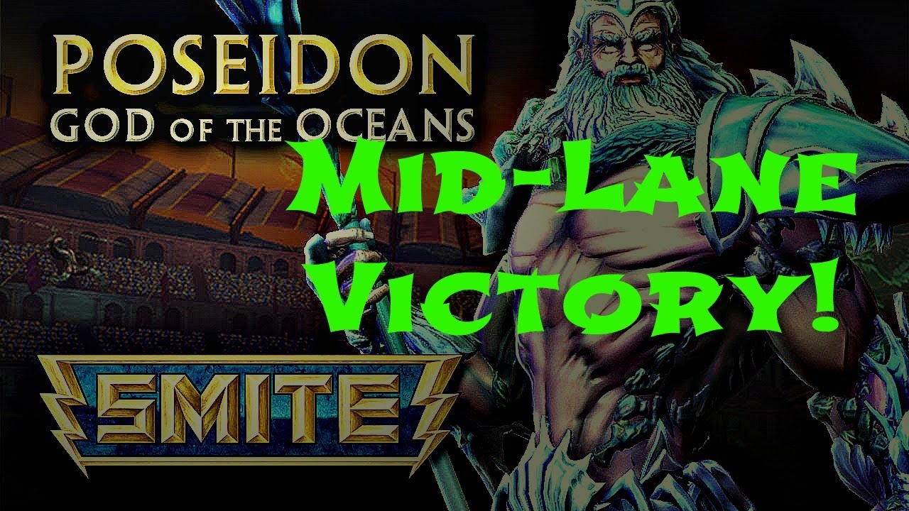 Smite Mid-Lane Posiedon Victory! - YouTube
