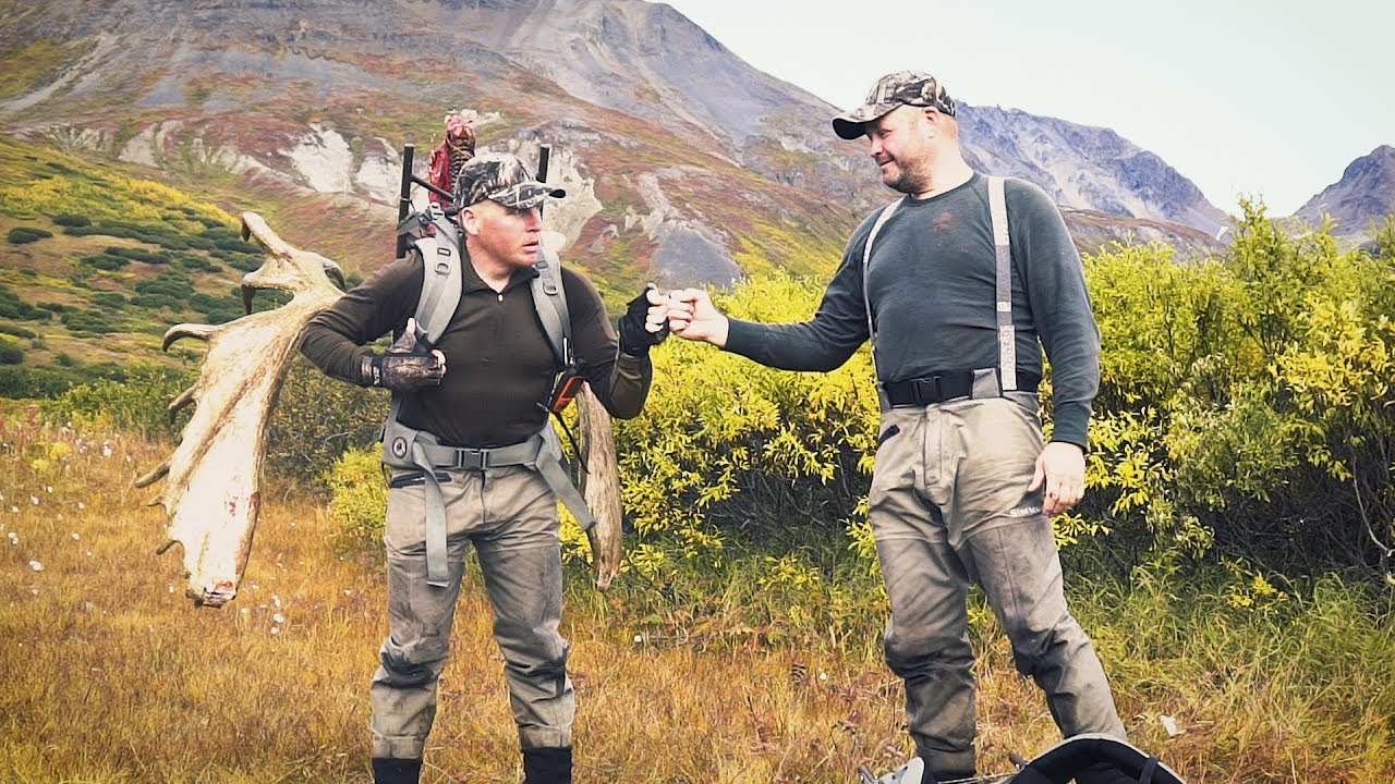 Butchering and Packing Out Moose in the Field - YouTube