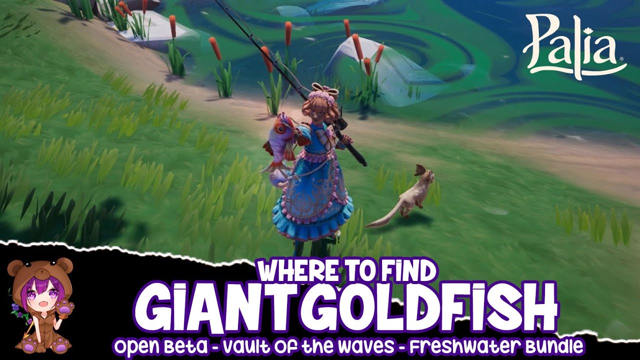 Palia - Where to find Giant Goldfish (Freshwater Bundle) - YouTube